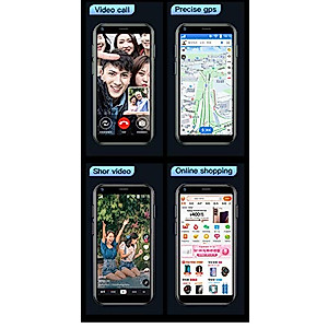 Super Mini Smartphone, SOYES XS11 Unlocked Phone 3G WCDMA Android Mobile Phone 2.5" Touch Screen 1GB RAM 8GB ROM Dual SIM WiFi Bluetooth Hotspot Ultra Thin Card Mobile Phone Pocket Cellphone (White)