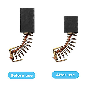 LanKstet Carbon Motor Brush 089006017092（2 pcs) Fits for Ridgid Ryobi Tile/Miter Saw Motor Brush R4040 TS1344 TS1345