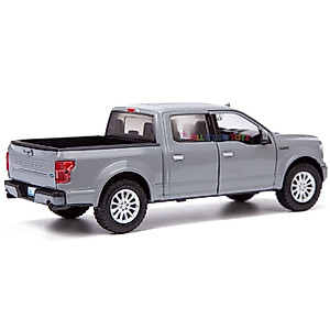 Motormax All Star Toys Exclusive 2019 Ford F-150 Limited Crew Cab Pickup Truck Abyss Gray 1/24 Diecast Model Car 79364 Grey