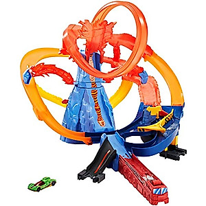 Hot Wheels Volcano Escape Playset