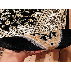 New Traditional Area Rugs 2x3 Black Foyer Rugs 2x4 Persian Rug with Medallion, 2x3 Red Scatter Rugs