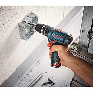 BOSCH PS130N 12V Max 3/8 In. Hammer Drill/Driver (Bare Tool) , Blue