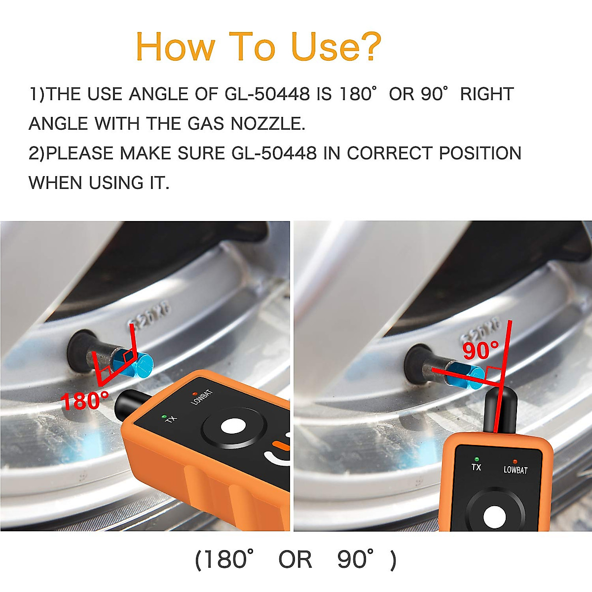 VXDAS GL50448 TPMS Relearn Tool Compatible for GM Chevy Tire Pressure Sensor Reset Activation Tool OEC-T5 for GM/Buick/Chevrolet/Cadillac/Nissan/Series Vehicles 2024 Edition