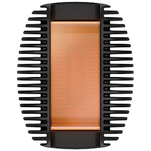 D'Addario Violin Rosin Guard with Light Rosin - Rosin for Violin, Cello, Viola, Double Bass - Shock Absorbent - Magnetic Attachment - Easy Grip - Dishwasher Safe