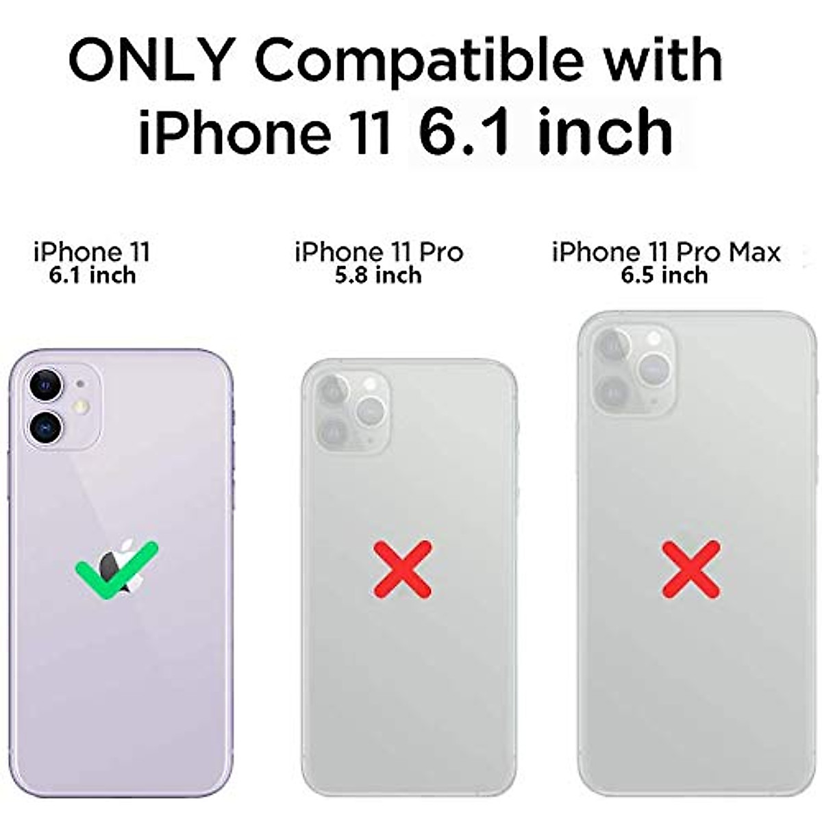 J.west Case Compatible with iPhone 11 6.1-inch, Luxury Sparkle Translucent Clear Leopard Cheetah Print Pearly Design Soft Silicone Slim TPU Protective Phone Case Cover for Girls Women (Bling)