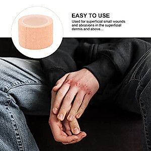 2Pcs healing stickers stretch chapped skin tape adhesive plaster tape winter tape self adherent wrap elastic wrap bandages wrist ankle tape dressings tape gauze belt cloth