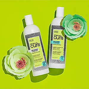 All About Curls Lo-Lather Cleanser Shampoo | Essential Moisture | Gentle Cleansing | Slightly Sudsy | All Curly Hair Types | Cruelty Free | Sulfate Free | 15 Fl Oz
