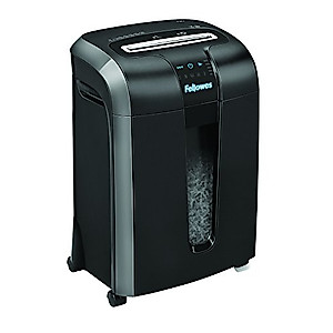 Fellowes Powershred 73Ci 100% Jam Proof 12-Sheet Cross-Cut Paper and Credit Card Shredder
