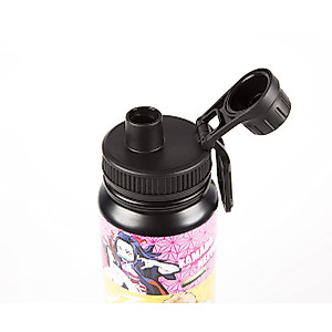 VORSAK waterbottle 28oz Stainless Steel Insulated Sport Bottle BPA Free, 3D Printing anime Tanjiro Nezuko