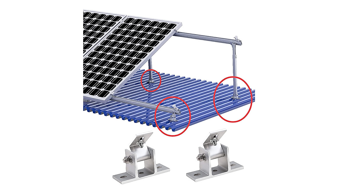 Adjustable Solar Panel Mount Bracket for Roof & RV | Maximize Power