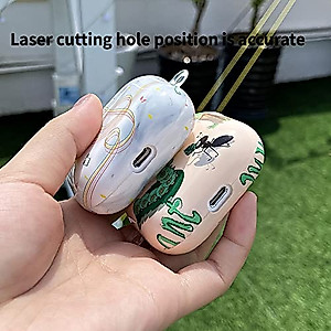 EUVIP Cute Cartoon Note Mechanical Fall Proof IMD Headset case Compatible with AirPods Pro 3 2/1 Protective case for Men, Women and Girls (AirPods Pro,Music Notation)