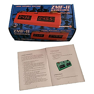 ZMF-II Digital Professional Chess Clock - Black/Yellow