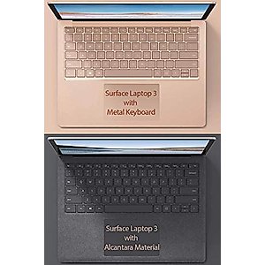 mCover Case Compatible for 13.5" Microsoft Surface Laptop 5/4 / 3 Laptop with Metal Keyboard ONLY (NOT Fitting with Cheaper Surface Laptop Models with Alcantara Keyboard) - Clear