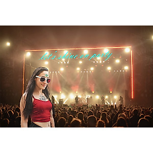 SHINEYES 6 Pcs Music Festival Face Jewels, Rhinestone Rave Face Gems Glitter,Crystal Birthday Party Festival Face Sticker, Eyes Face Body Temporary Tattoos for Festival Party