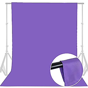 GFCC Purple Backdrop - 8FTX10FT Purple Photo Backdrop for Photoshoot Background for Photography Screen Video Recording Picture Background