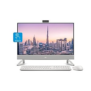 Dell Inspiron 7710 All in One Desktop 27" FHD IPS Touchscreen, 12th Gen Intel Core i7-1255U Processor, GeForce MX550, Wi-Fi, Wireless Mouse&KB, Windows 11 (32GB RAM | 512GB SSD + 1TB HDD)