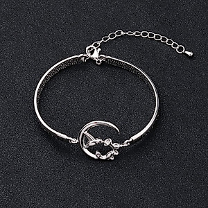 SEIRAA Hummingbird Gifts Hummingbird Memorial Gift Hummingbirds Appear When Angels are Near Bracelet Loss of Love One Gift (Hummingbird bracelet)