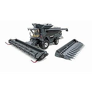 Spec Cast SpecCast Fendt Ideal 9 Combine Dual Wheels with Both Grain and Corn Heads SCT911 Gray