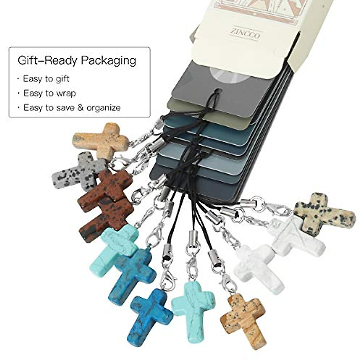 12 Pcs Bible Verses Bookmarks with Cross Pendants, Bookmark for Bible, Great Religious Christian Gifts for Men, Women, Kids, Perfect for Reading Rewards, Church Supplies, Giveaways for Sunday School.