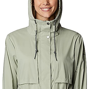 Columbia Women's Pardon My Trench Rain Jacket, Safari, Medium