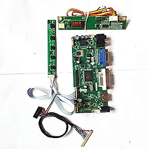U/R for LP150X04-A4/A2M1 HDMI+VGA+DVI LVDS 20-Pin CCFL 15" 1024 * 768 LCD Panel Monitor MNT68676 Screen Drive Controller Board DIY kit (LP150X04-A4)
