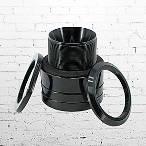 2x Audiotek ATW460BK 1" 600W Car Audio Heavy Duty Titanium Super Tweeter (PAIR)