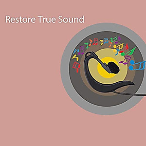 Retevis RT21 Two Way Radio Earpiece with Mic, Big PTT, Compatible RT22 RT21 H-777 RT68 RT22S H-777S RT19 pxton Walkie Talkie, G-Type Soft Earhook Walkie Talkie Earpiece 2 Pin(5 Pack)