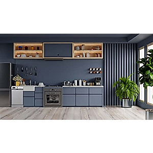 RCA RZ0381 Front Control-Built in FULLSIZE Dishwasher, 57 DBA, Stainless Steel, 18” WIDE, Stainless