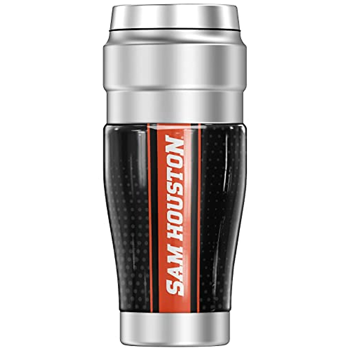 THERMOS SAM HOUSTON STATE UNIVERSITY OFFICIAL Radial Dots STAINLESS KING Stainless Steel Travel Tumbler, Vacuum insulated & Double Wall, 16oz