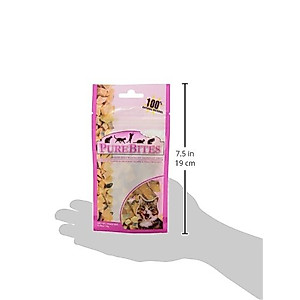 PureBites Salmon For Cats, 0.49Oz / 14G - Entry Size