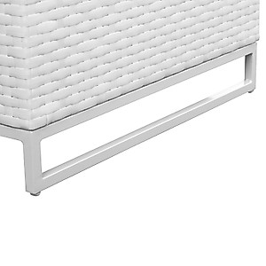 TK Classics Miami Seating Patio Furniture, Sail White