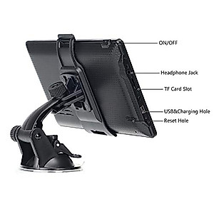 OHREX GPS Navigation for Truck RV Car, 7-inch Latest 2023 Maps (Free Lifetime Updates), Truck GPS Commercial Drivers, Semi Trucker GPS Navigation System, Custom Truck Routin, Driver Alerts