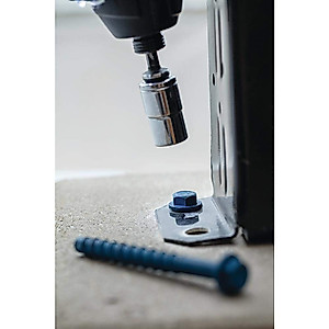 GRK 11420 Tapcon Concrete Screw Anchors 1/2" by 4", (10per Pack)