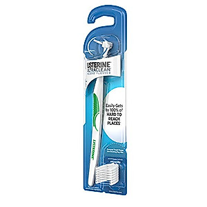 Listerine Ultraclean Access Flosser + 8 Refill Dental Flosser Heads, Oral Care and Hygiene (Pack of 2)