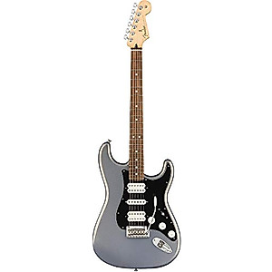 Fender Player Stratocaster HSH Electric Guitar, with 2-Year Warranty, Silver, Pau Ferro Fingerboard
