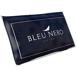 Livativ Bleu Nero Luxurious Winter Scarf for Men and Women – Large Selection of Unique Design Scarves – Super Soft Premium Cashmere Feel Burgundy Grey Diagonal Zigzag Border