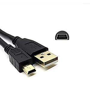 LZYDD USB Cable Power Cord with Golden Plug for Fifine USB Podcast Microphone/Blue Snowball iCE Blue Yeti Recording Microphones MIC,Blue Yeti Pro USB Microphone,(2 Meters)