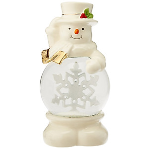 Lenox Let it Snow Snowman Snowglobe