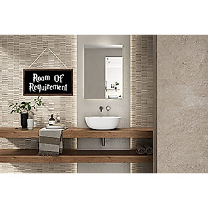 Room of Requirement Wizardry Hanging Plaque Magic Gift Bedroom Toilet Wood Sign (US-G005)