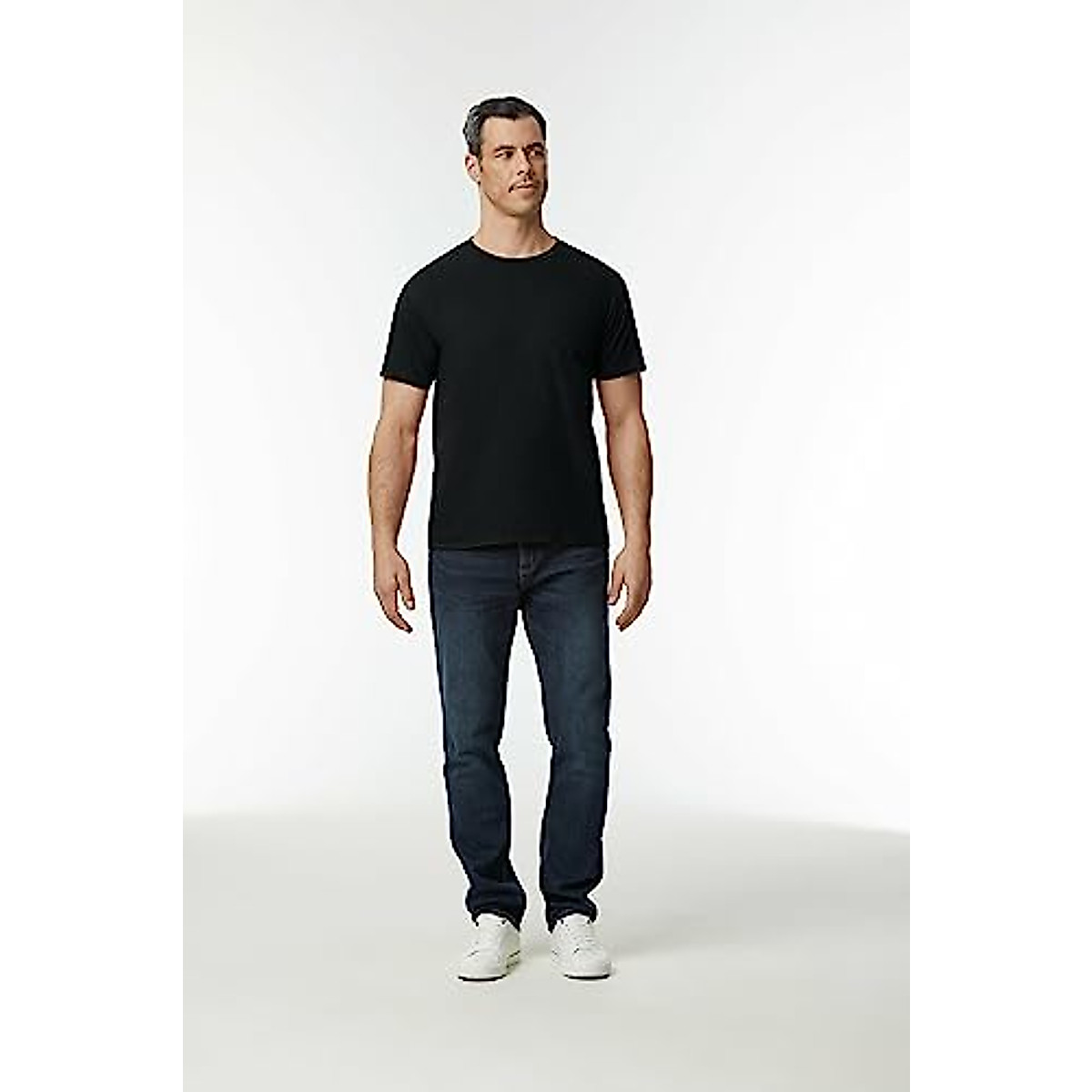 Gildan Adult Softstyle Cotton T-Shirt, Style G64000, Multipack, Black (2-Pack), 2X-Large