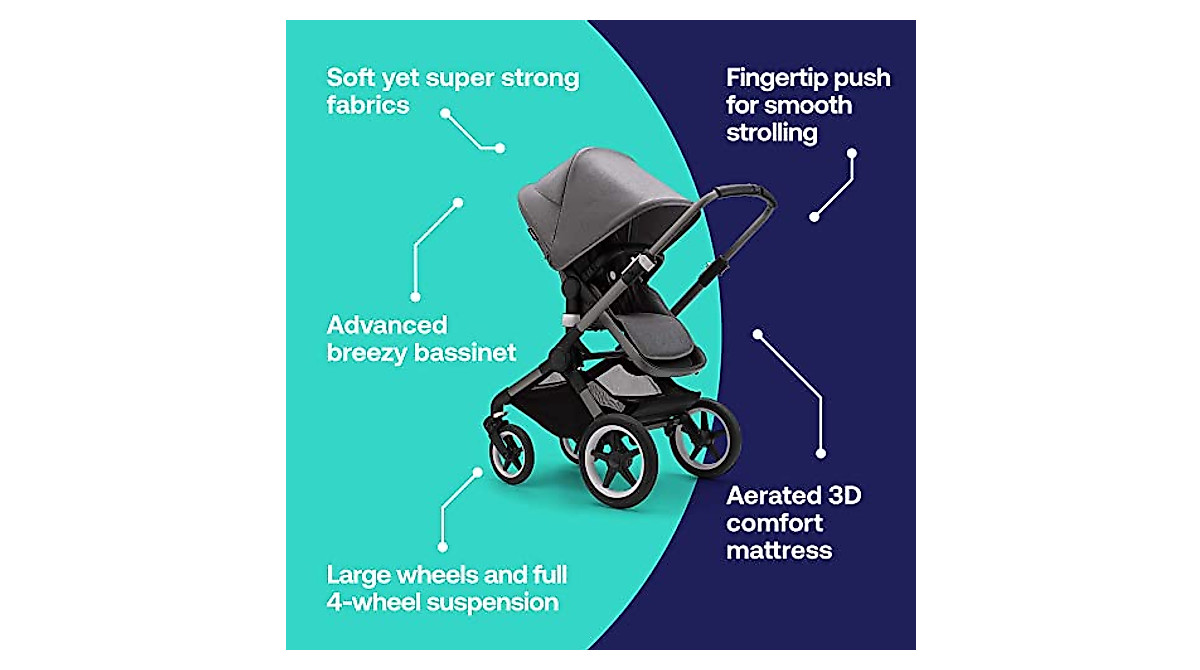 Bugaboo Fox 3 Stroller - Advanced Comfort & Maneuverability