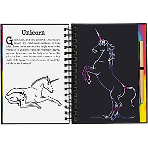 Scratch & Sketch Dragons & Mythical Creatures (Trace Along)