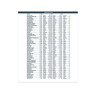 House of Doolittle 2023-2024 Weekly and Monthly Calendar Planner, Academic, Black, 7 x 9 Inches, August - July (HOD295532-24)