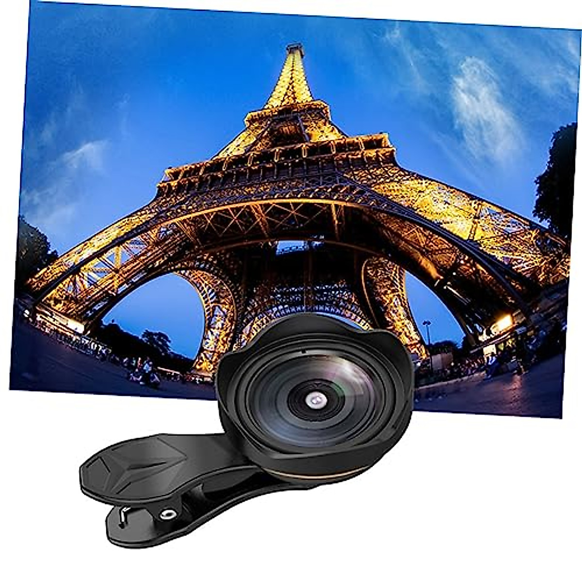 Amosfun Smartphone Phones telephoto Lens Wide Angle Lens Camera Lenses Smartphone Fish Eye Lens External Phone Lens Cell Phone Camera Lens Smartphone Camera Lens Universal Telephone