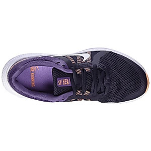 Nike Womens Swift 2 Running Shoe - Dark Purple/White (Dark Purple/White, us_Footwear_Size_System, Adult, Women, Numeric, Medium, Numeric_7_Point_5)
