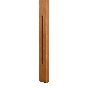 MUSEHOMEINC Solid Wood Headboard for Queen/King Size Bed with Flat Panel Design, Match with Our Floating Bed Frame, Teak, Queen/King (Queen)