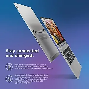 Lenovo Ideapad Flex 5i 2-in-1 15.6 FHD Touchscreen Laptop | Intel Core i5-1135G7 | Intel Iris Xe Graphics | 8GB RAM | 2TB SSD | Backlit | Fingerprint | Windows 11 Home | Bundle with Stylus Pen