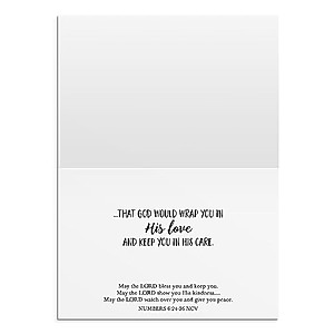 DaySpring - The Lord's Love Never Ends - 4 Floral Desgin Assortment with Scripture - 12 Boxed Praying for You Cards & Envelopes (J9176)