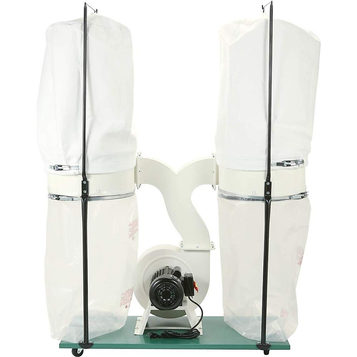 Grizzly Industrial G1030Z2P - 3 HP Dust Collector with Aluminum Impeller