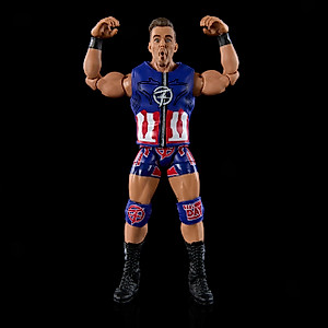 Mattel WWE Austin Theory Elite Collection Action Figures, Deluxe Articulation & Life-like Detail with Iconic Accessories, 6 in